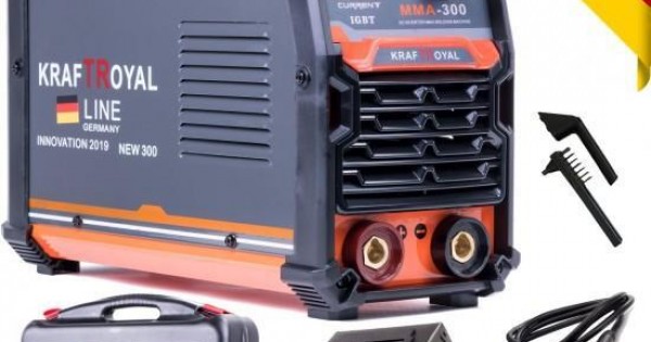 GERMAN INVERTER ELECTRIC 300A KRAFTROYAL ΜΕ ΟΘΟΝΗ ΚΑΙ ΠΛΑΣΤΙΚΗ ΘΗΚΗ